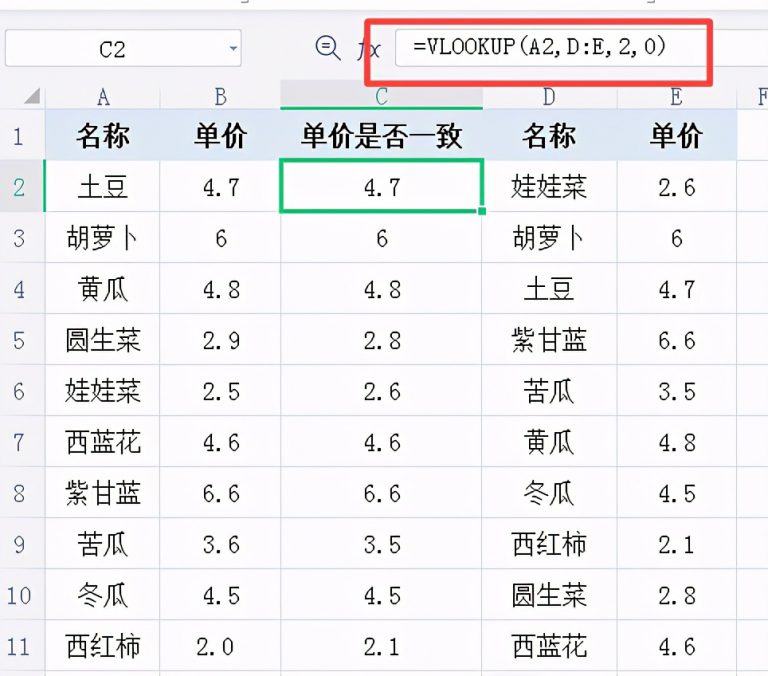 Excel中怎样利用vlookup函数嵌套if函数快速核对数据？ 天天办公网 