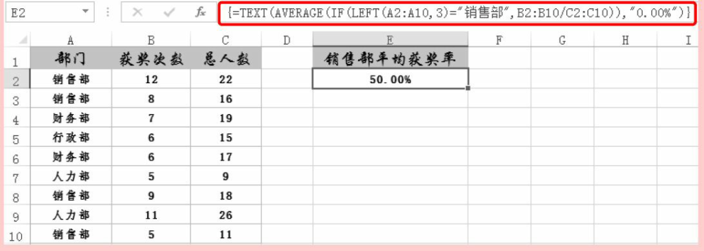Excel统计函数average用法和实例教程 天天办公网